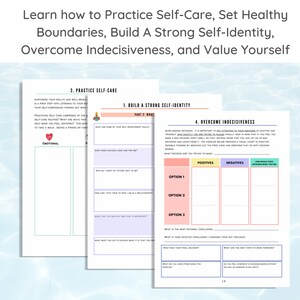 Codependency Journal Workbook Worksheet Book Codependence - Etsy