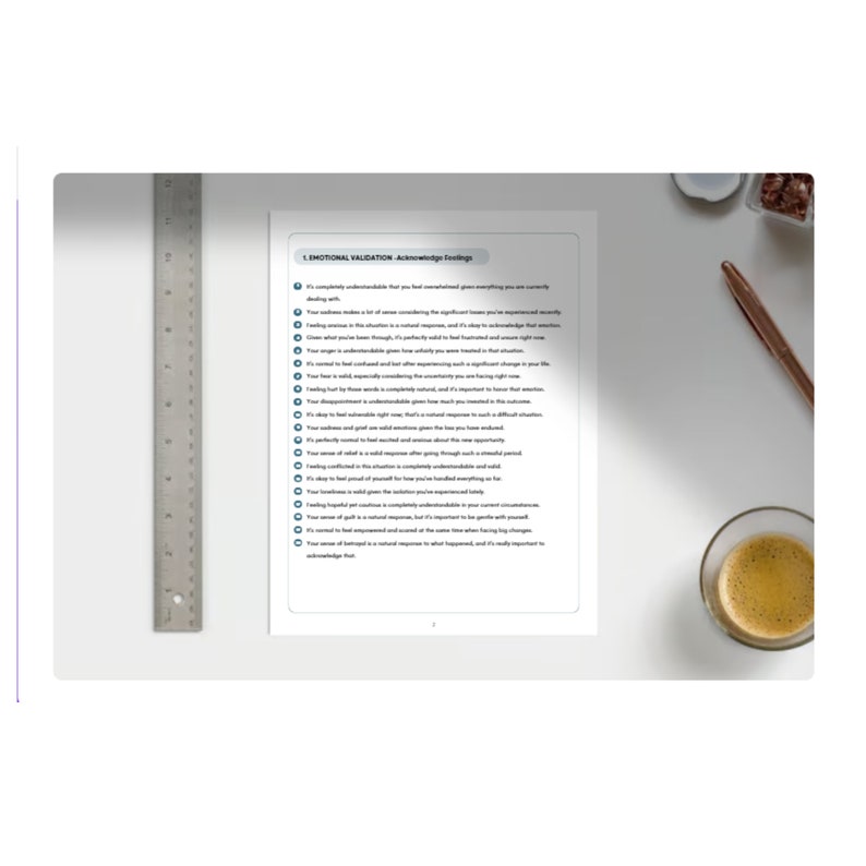 200 Validating Statements for Session Therapy PDF | Counseling Session ...