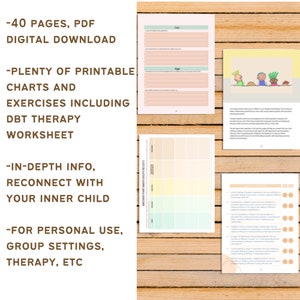 Healing Inner Child Wounds Workbook | Reparenting Inner Child Recovery ...