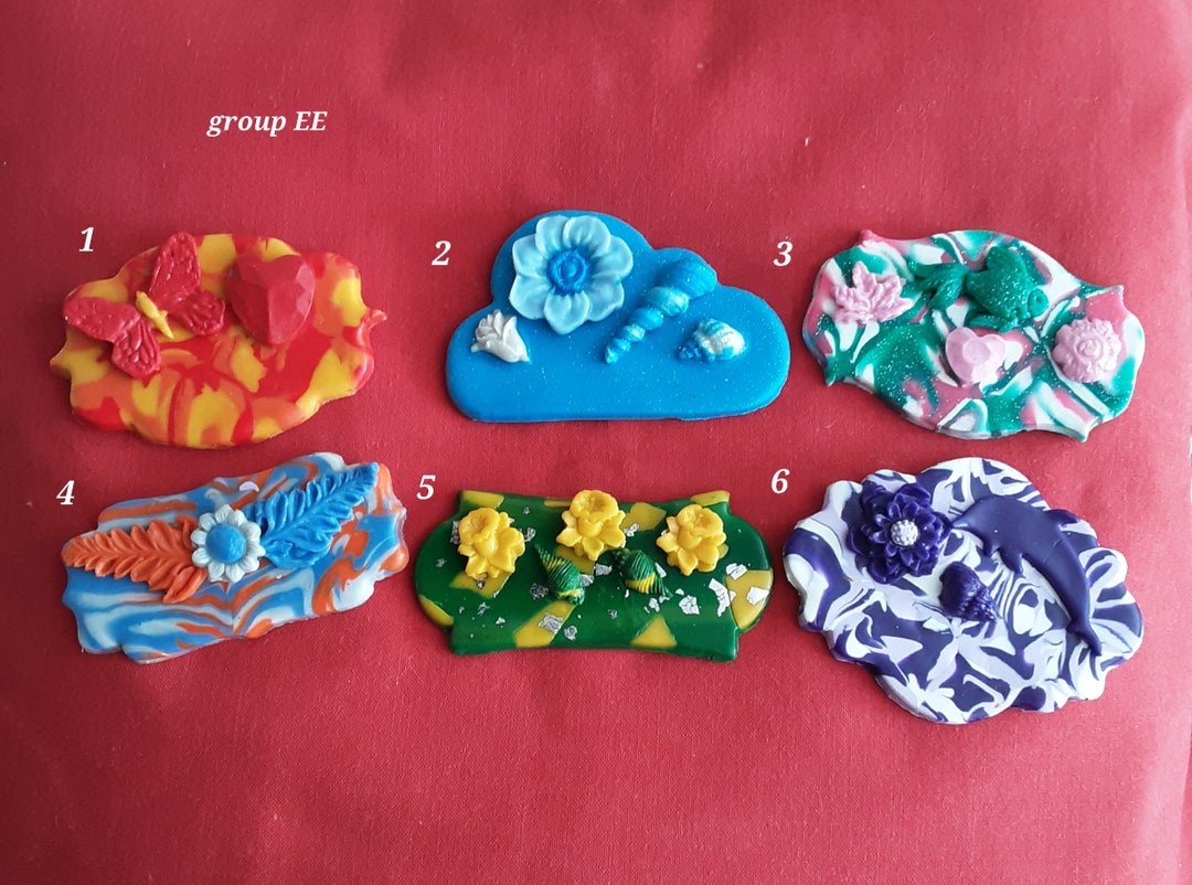 Customised Handicrafted One off Polymer Clay Id Name Badges, Nurses ...
