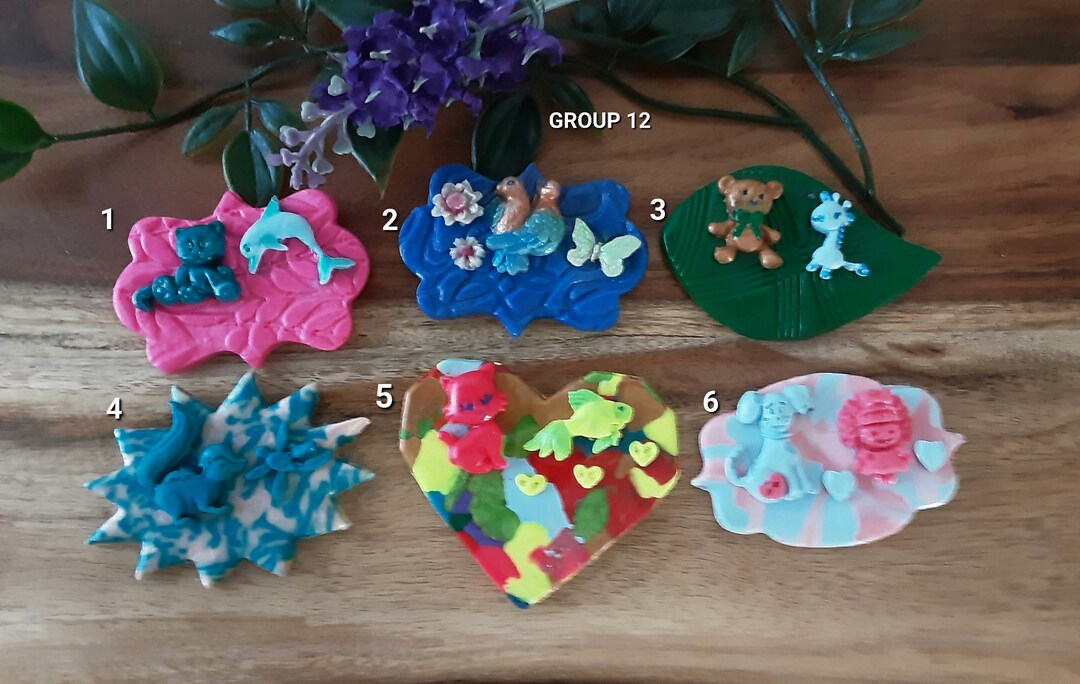 Customised Handicrafted One off Polymer Clay Id Name Badges, Nurses ...