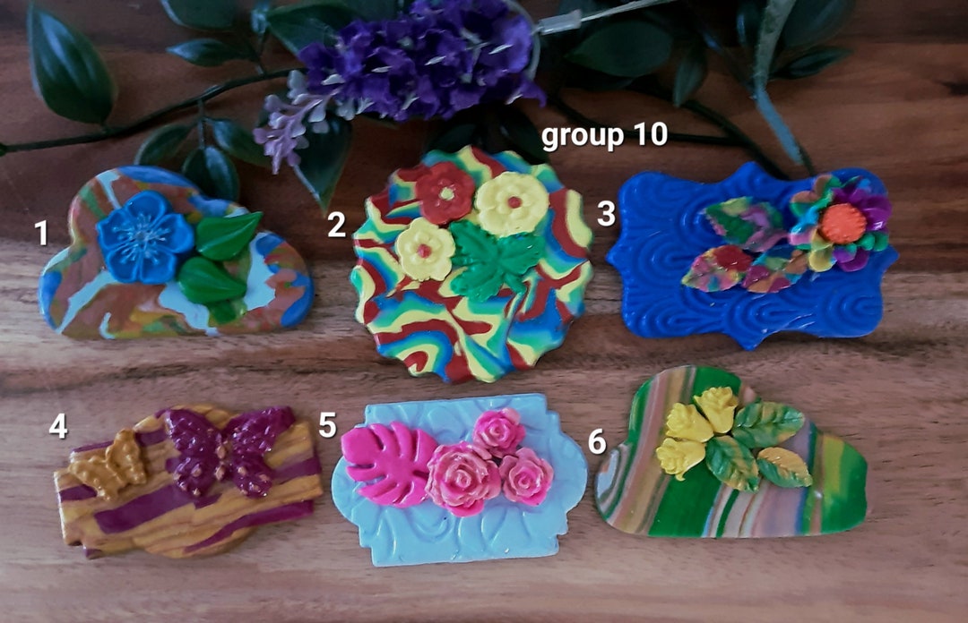 Customised Handicrafted One off Polymer Clay Id Name Badges, Nurses ...