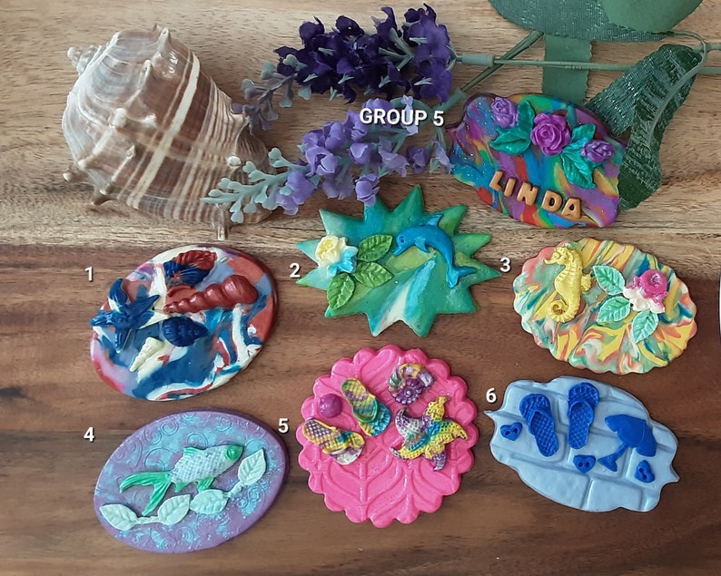 Nurses Badges Polymer Clay Name Badges Handmade - Etsy