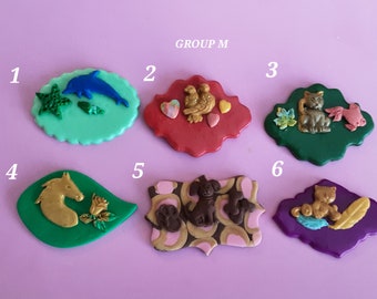 Polymer Clay Name Badge - Etsy