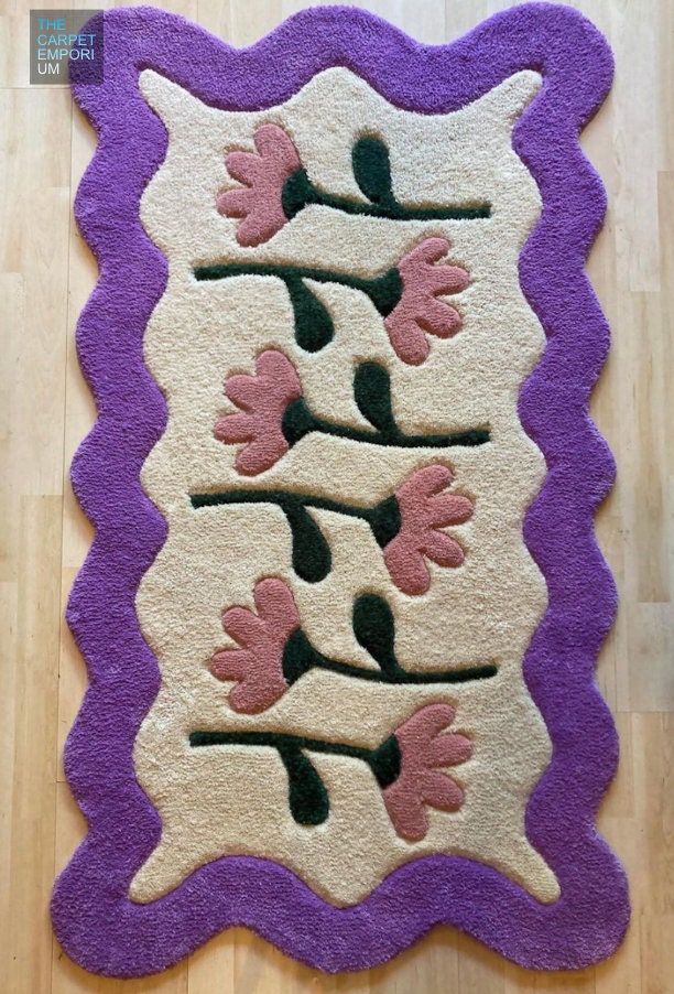 Sunflower Hand Tufted Rug Carpet for Homedecor Bedside Rug - Etsy