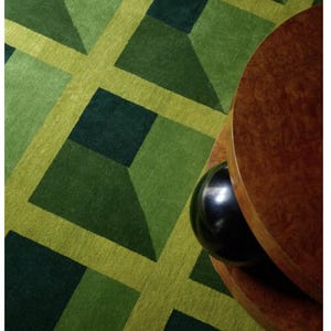 Garden Maze green Rug Hand-tufted 100% Wool Handmade Area Rug Carpet ...