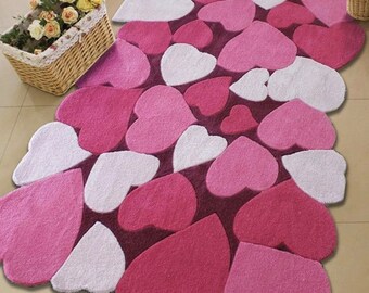 Modern Hand Tufted Rug, 100% NZ Wool Carpet for Home Decor, Bedroom ...