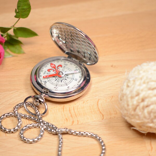 Engraved Compass - Etsy