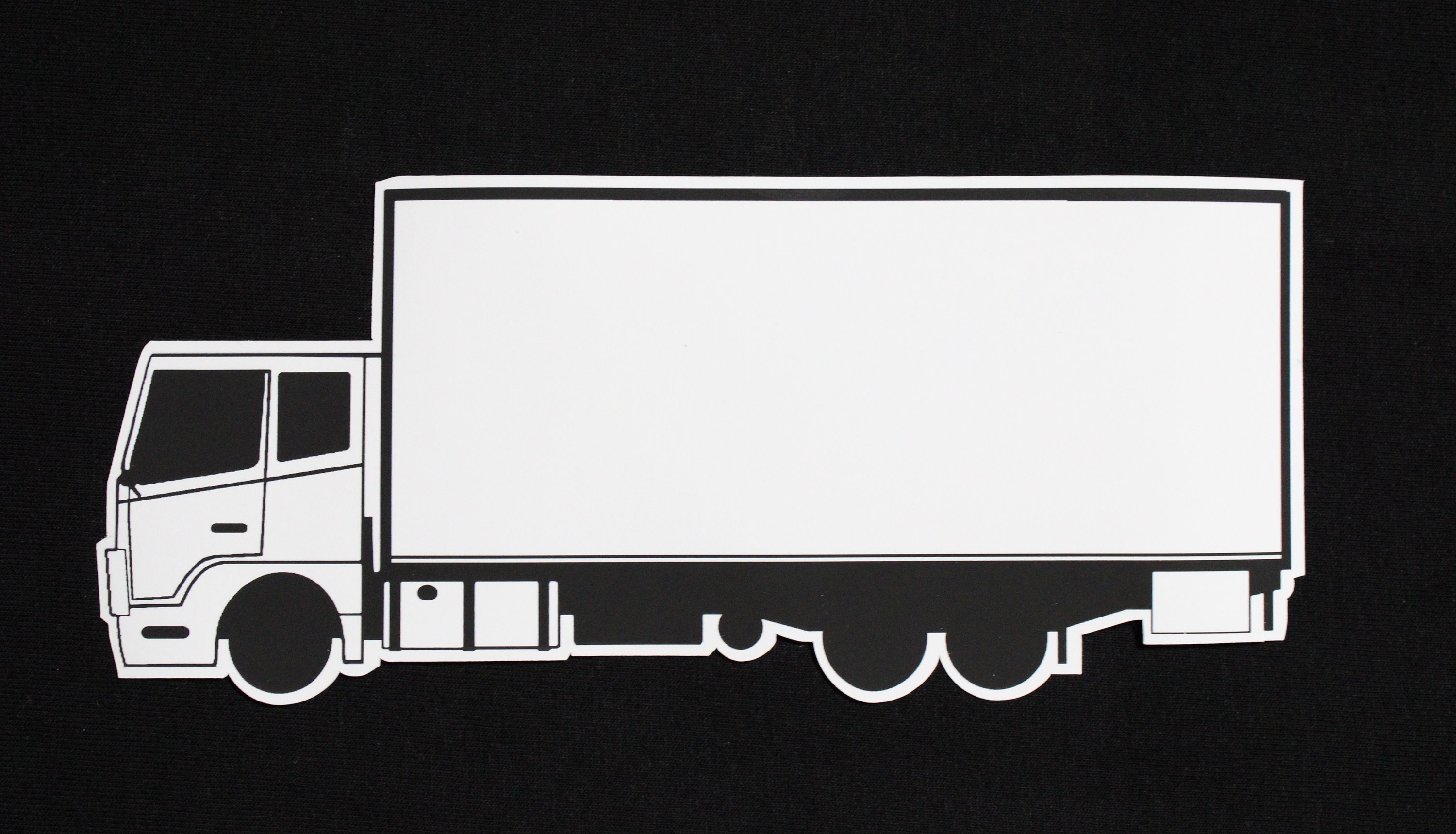Customizable Box Truck Stickers 3 Pack - Etsy