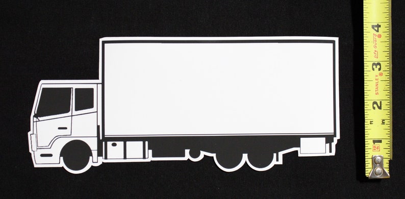 Customizable Box Truck Stickers 3 Pack - Etsy
