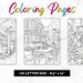 Beautiful Scenery Coloring Pages Scenes Coloring Book - Etsy