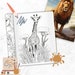 Wild Animal Coloring Pages, 30 Printable Wild Animal Coloring Pages for ...