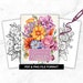 Blooming Flowers Coloring Pages - Vol 2, Coloring Ebook, Printable ...