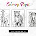 Wild Animal Coloring Pages, 30 Printable Wild Animal Coloring Pages for ...