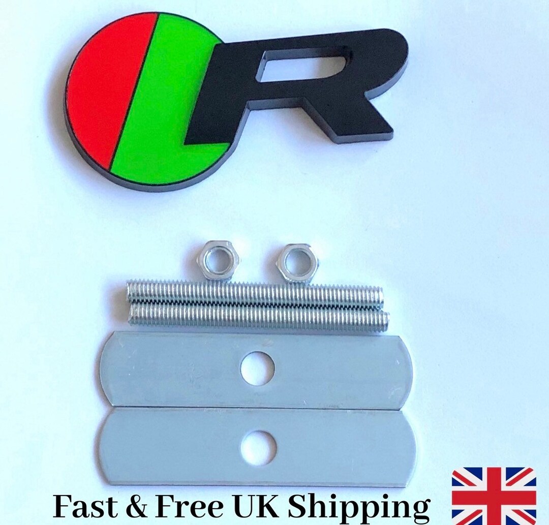 Jaguar R Sport Front Grill Badge Matte Black F Type E Pace Etsy