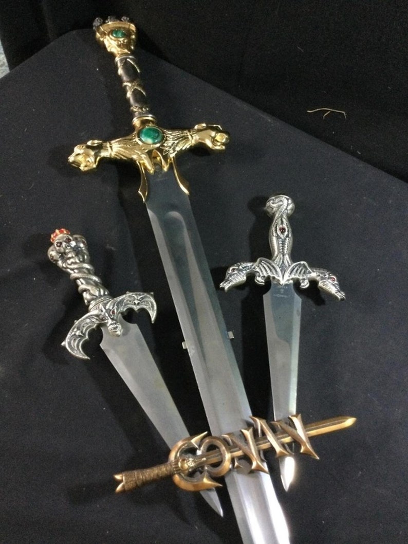 Conan Sword 24k Gold Marto Toledo Limited Edition - Etsy