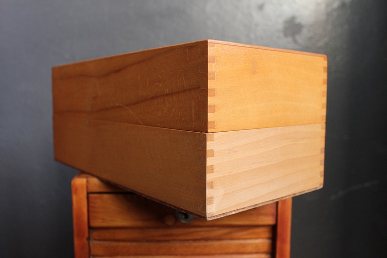 Vintage Wooden Crate Stacking Box - Etsy