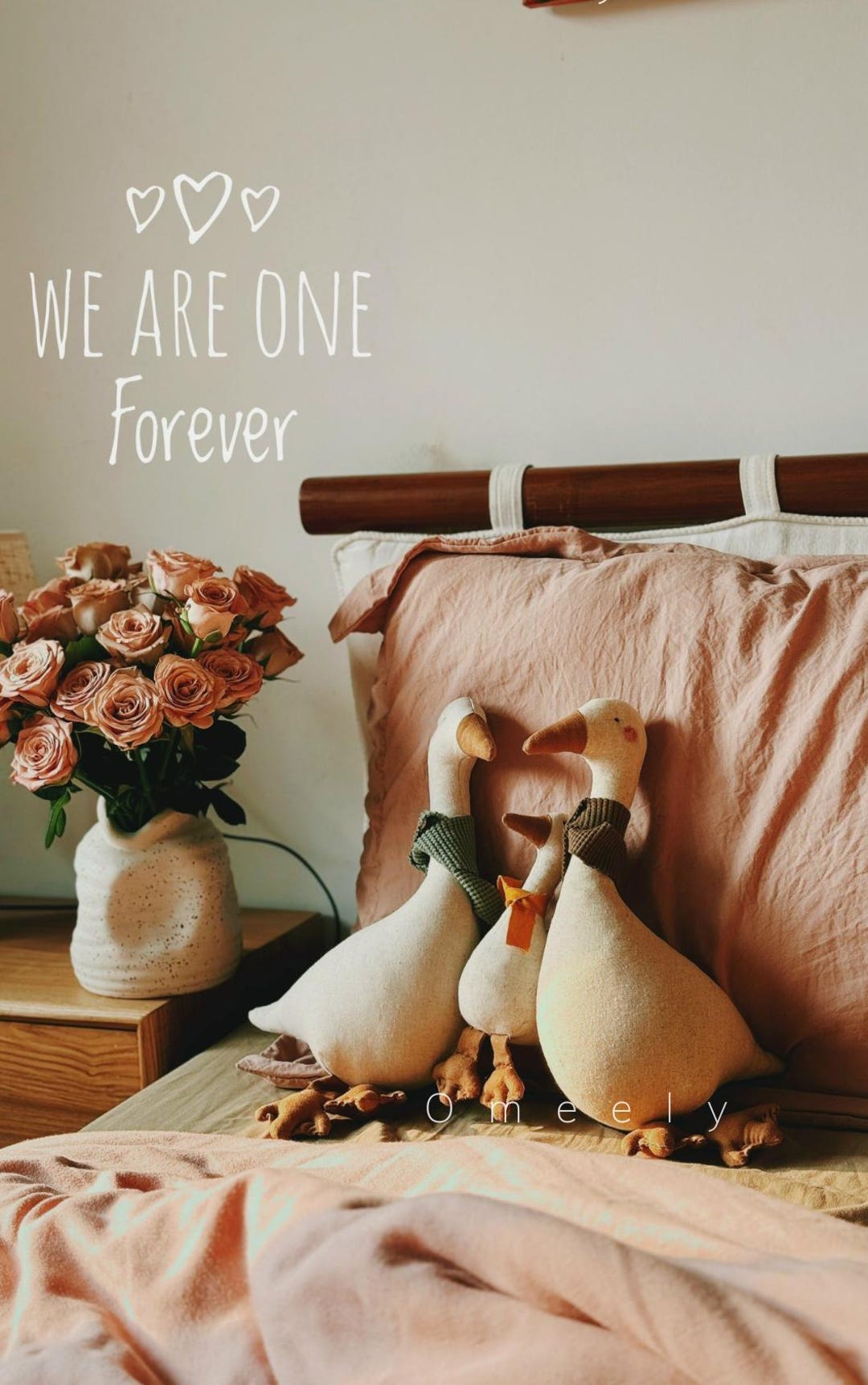 Linen Cute Goose Plush Stuffed Duck Plush Room Decor Cute Duckling ...