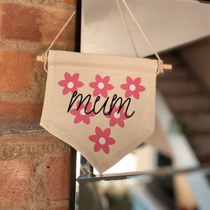 Mum Letter Box Gift Wall Hanging Decoration Letterbox Gift Flowers Mum ...