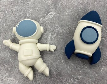 Space Astronaut Cake Topper - Etsy