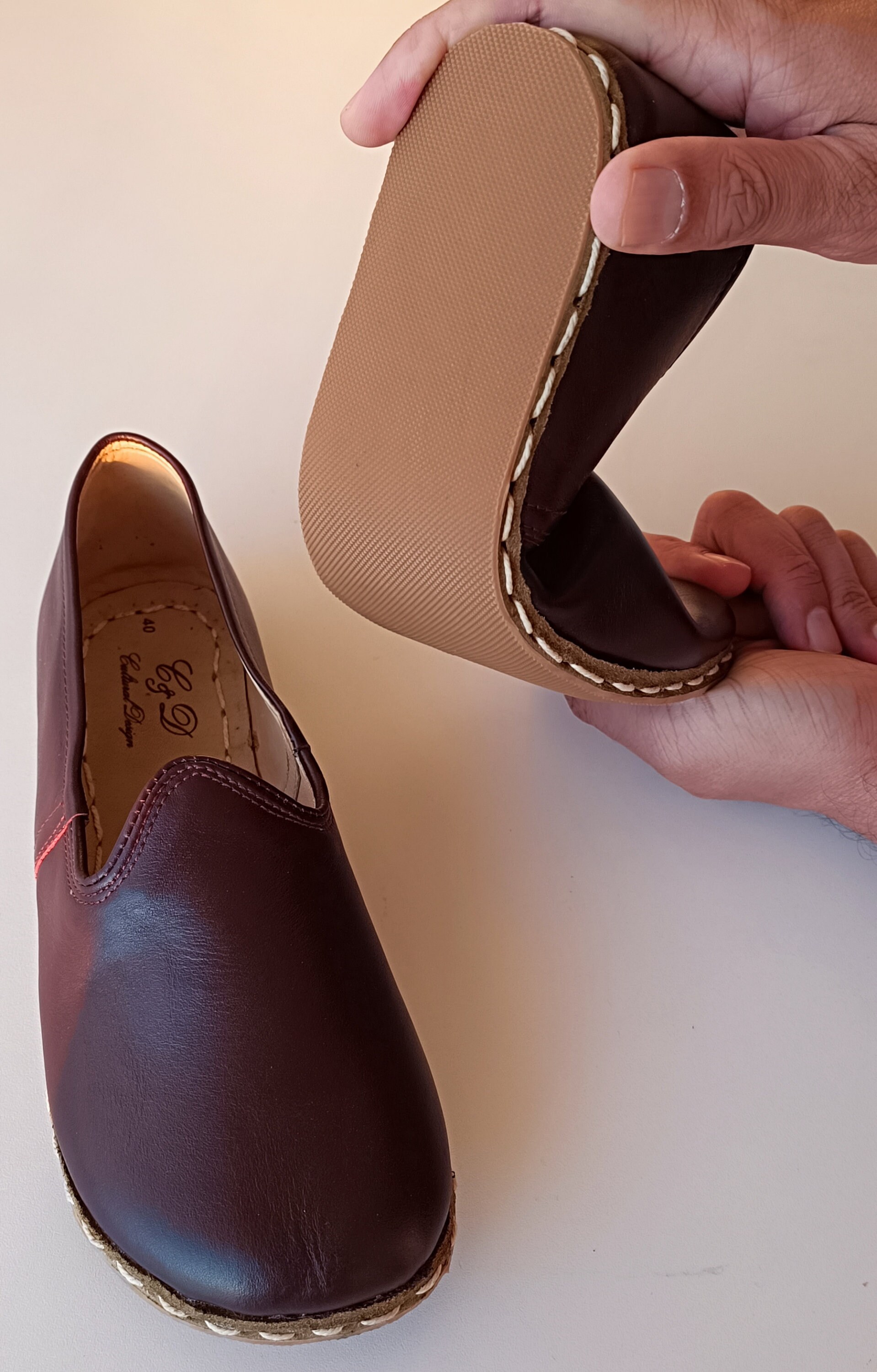 Handcraft Barefoot Yemeni Shoes | Wide Toe Box Shoes | Genuine Leather ...