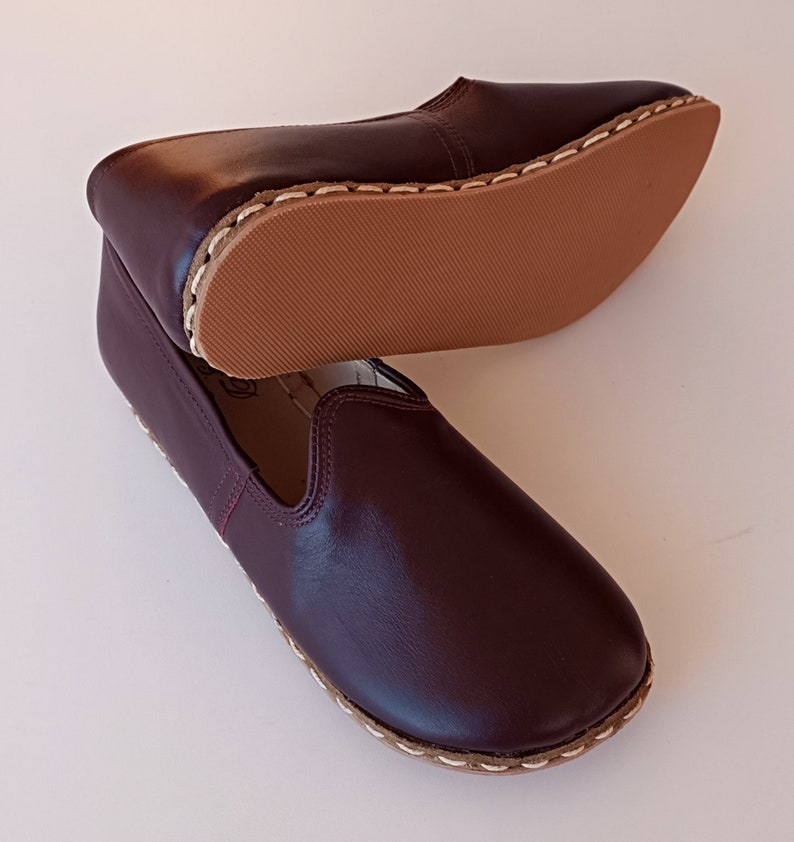 Handcraft Barefoot Yemeni Shoes | Wide Toe Box Shoes | Genuine Leather ...