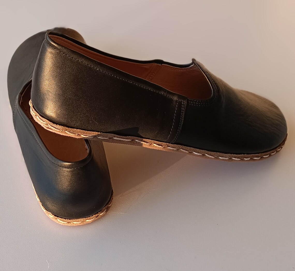 Handcraft Barefoot Yemeni Shoes Wide Toe Box Shoes Genuine - Etsy