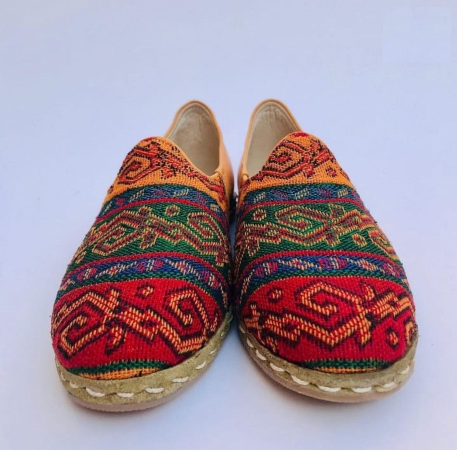 Handmade Leather Yemeni Shoes | Genuine Leather Women Shoes | Genuine ...