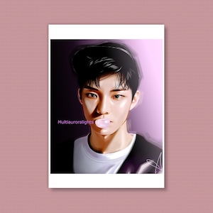 Q, From the Boyz Original K-pop Fanart Print Poster - Etsy