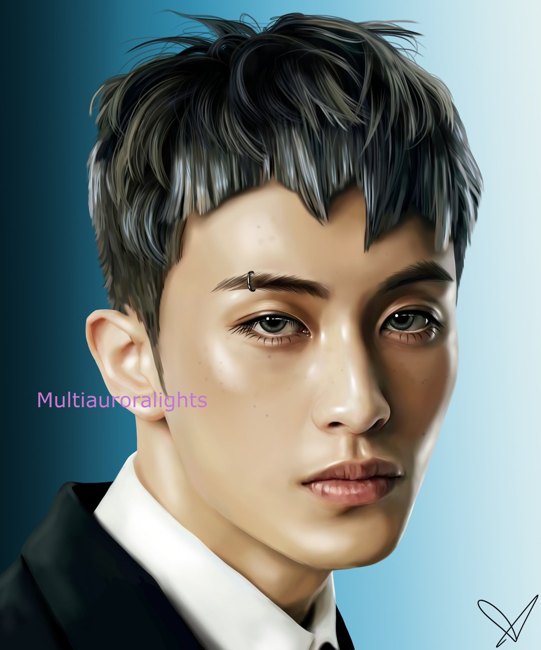 Mark Lee, From NCT Original K-pop Fanart Print Poster - Etsy