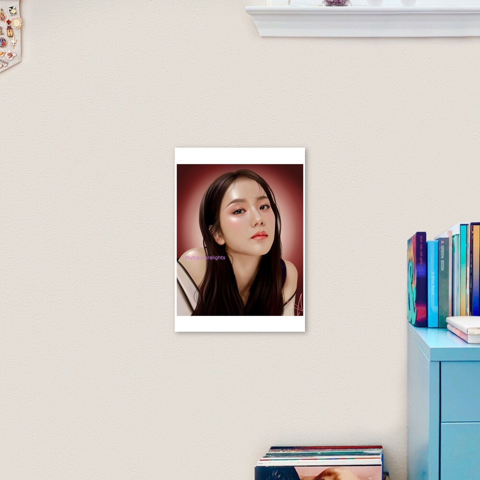 Jisoo From Blackpink Original K-pop Fanart Print - Etsy