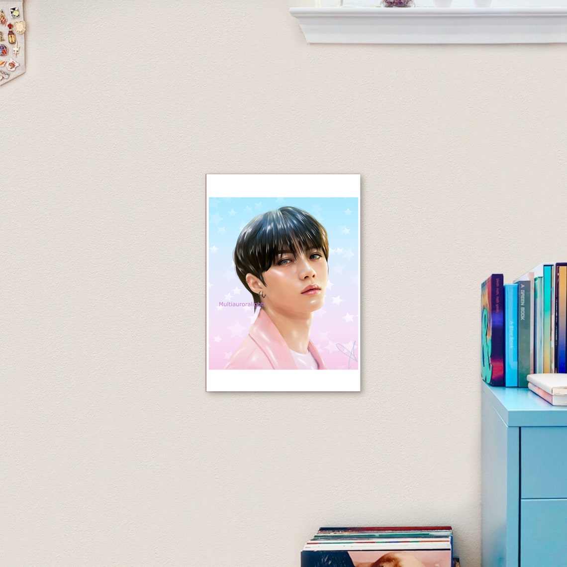 Beomgyu From TXT Original K-pop Fanart Print - Etsy