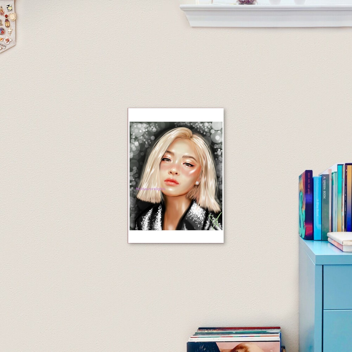 Ryujin From ITZY Original K-pop Fanart Print - Etsy