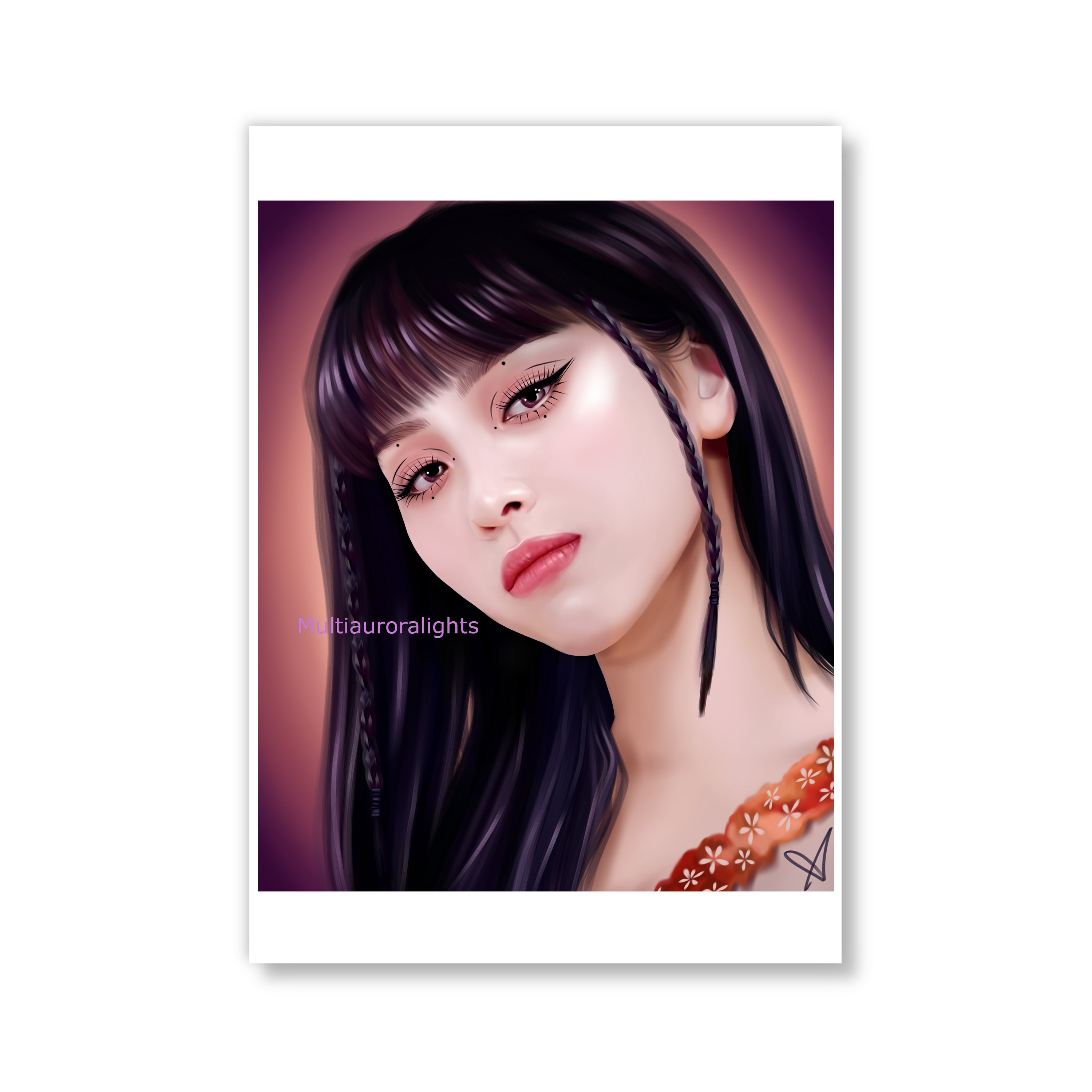 Ryujin, From ITZY Original K-pop Fanart Print Poster - Etsy UK