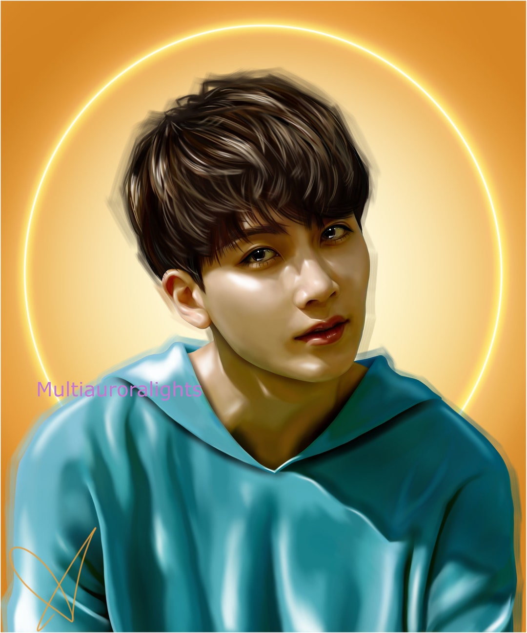 Jeonghan, From Seventeen Original K-pop Fanart Print Poster - Etsy