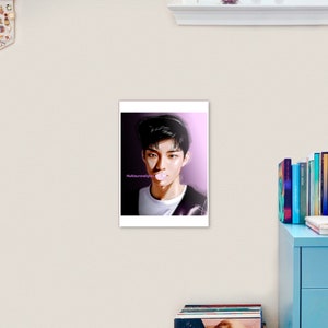 Q, From the Boyz Original K-pop Fanart Print Poster - Etsy
