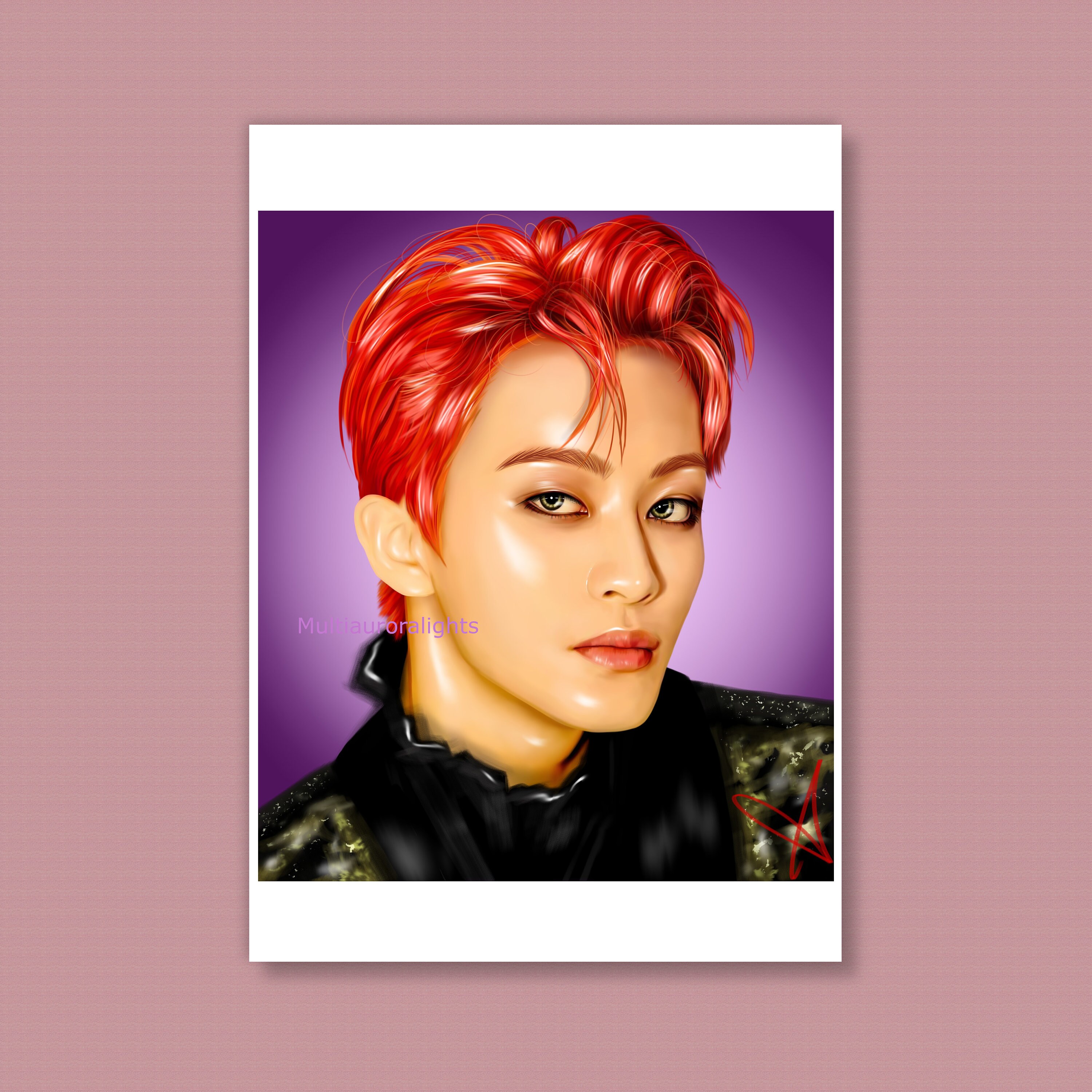 Mark Lee, From NCT Original K-pop Fanart Print Poster - Etsy