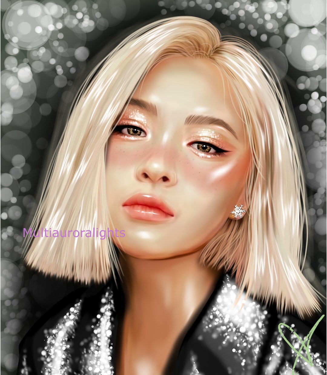 Ryujin, From ITZY Original K-pop Fanart Print - Etsy