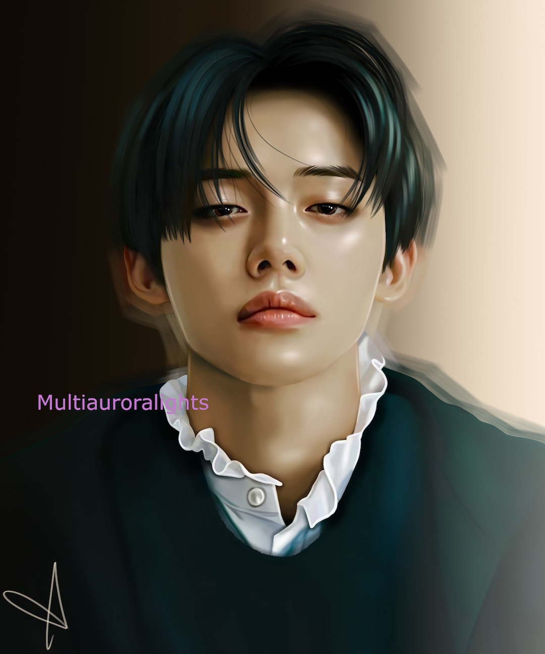 Yeonjun, From TXT Original K-pop Fanart Print Poster - Etsy