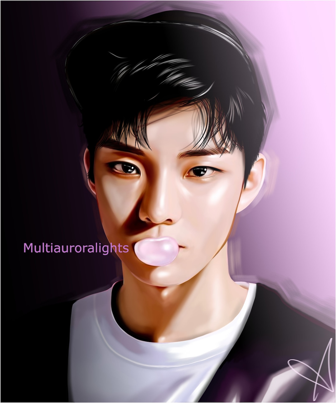 Q, From the Boyz Original K-pop Fanart Print Poster - Etsy