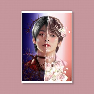Lee Know, From Stray Kids Original K-pop Fanart Print Poster - Etsy