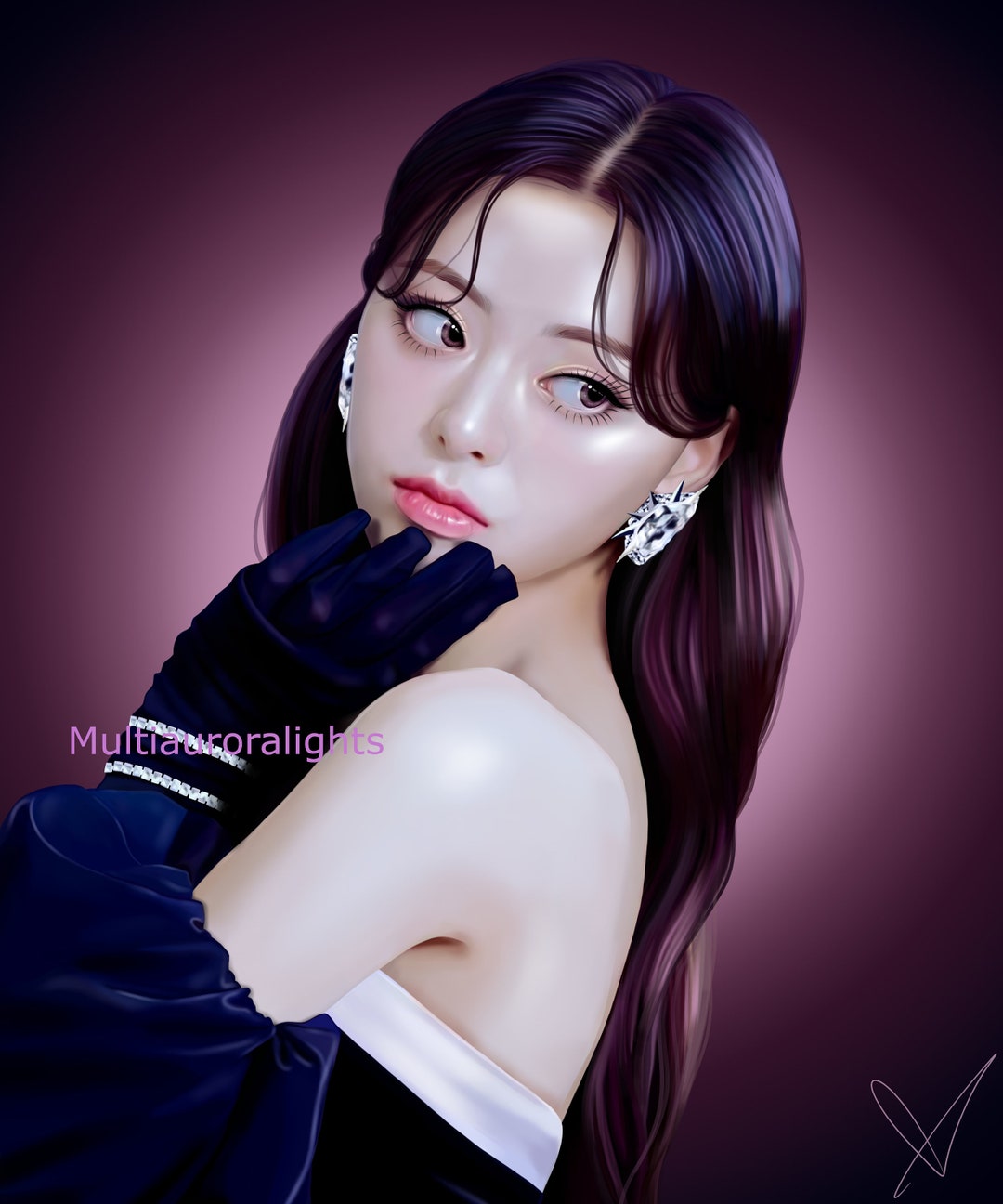Yuna, From ITZY K-pop Original Fanart Print Poster - Etsy