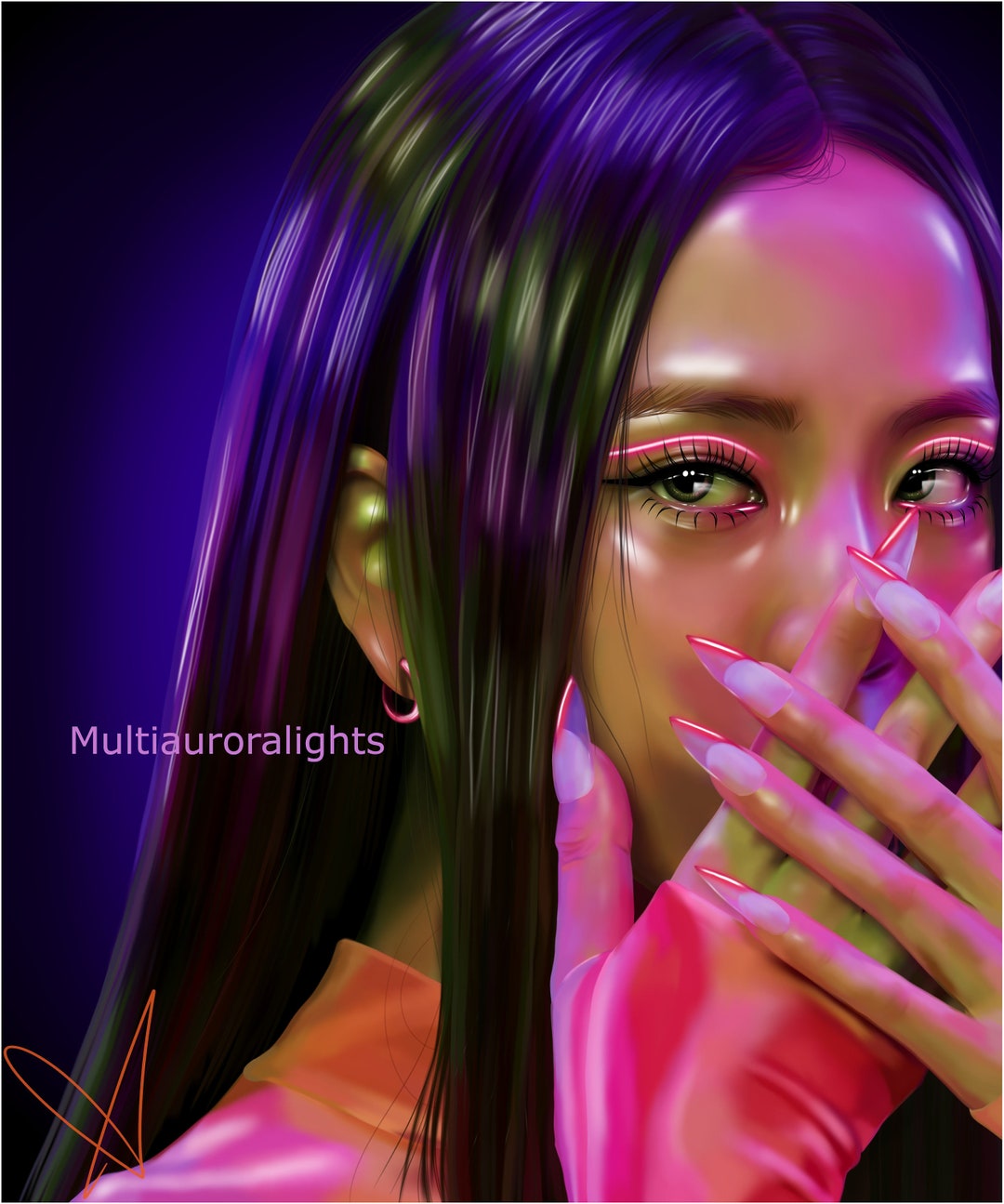 Jisoo, From Blackpink Original K-pop Fanart Print - Etsy