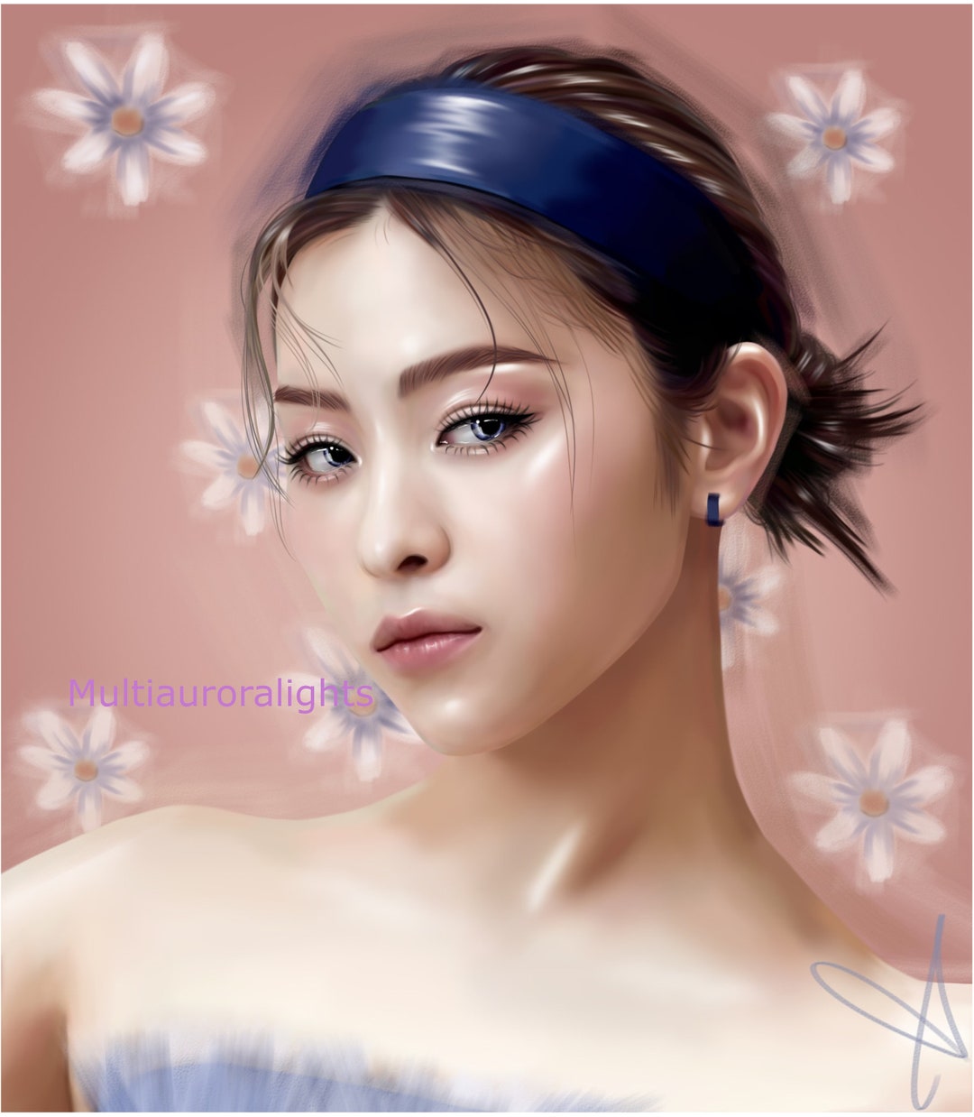 Ryujin, From ITZY Original K-pop Fanart Print Poster - Etsy