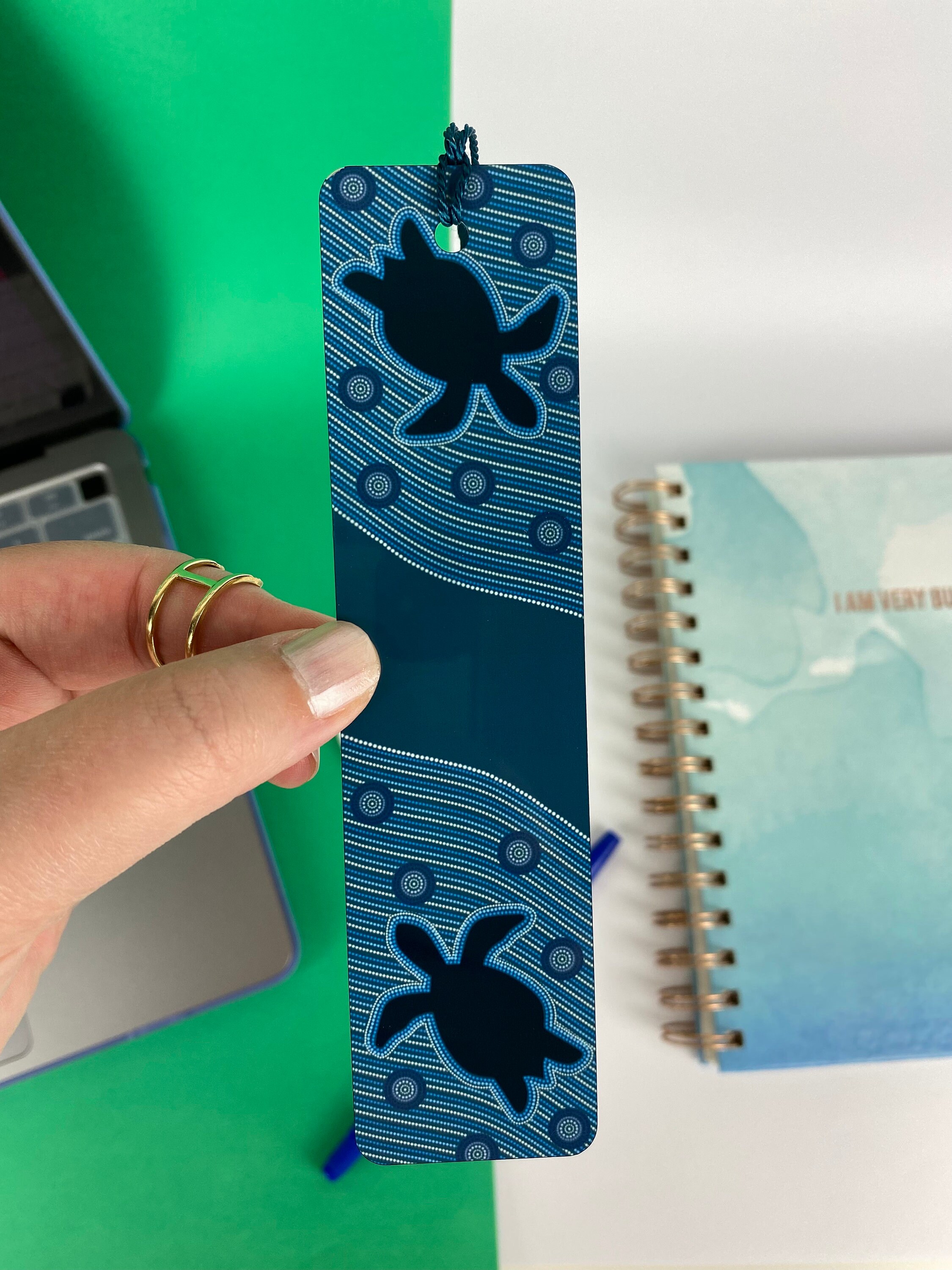 Aboriginal Bookmark Book Lover Gift - Etsy UK