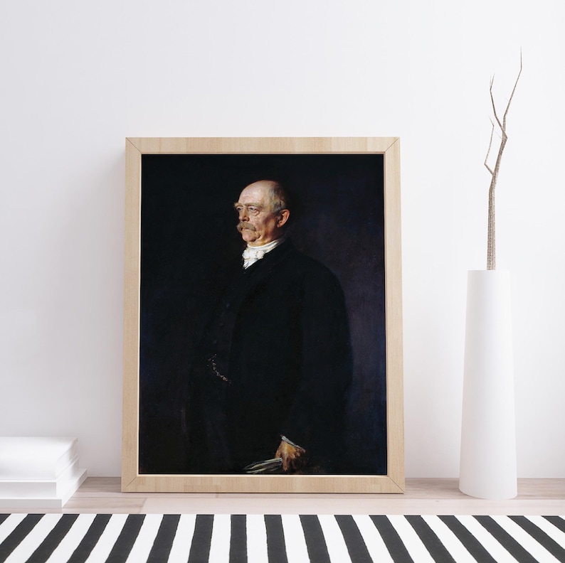 Otto Von Bismarck WWI Poster: Imperial German Propaganda Art Print ...
