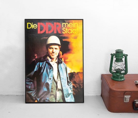 Poster Eastern Germany gdr. My Country DDR GDR - Etsy