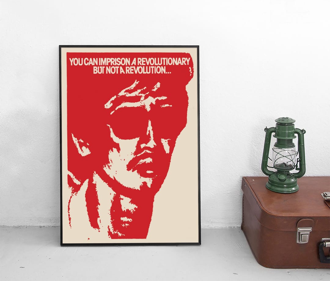 1970s Political Poster Philippines "you Can Imprison a Revolutionary ...