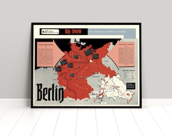 1948 Map of World - Etsy