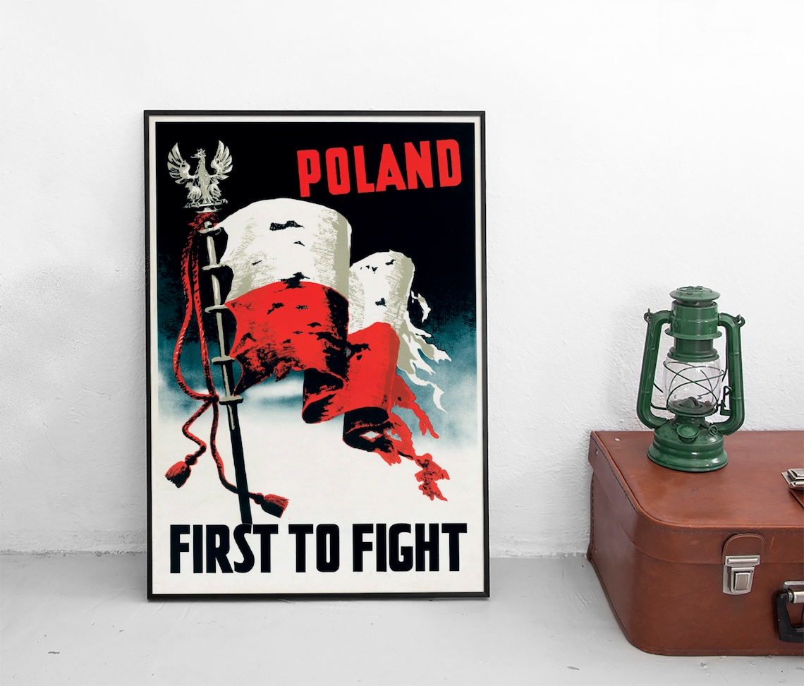 Poland Propaganda Posters World War Home Front War WWII Art - Etsy UK